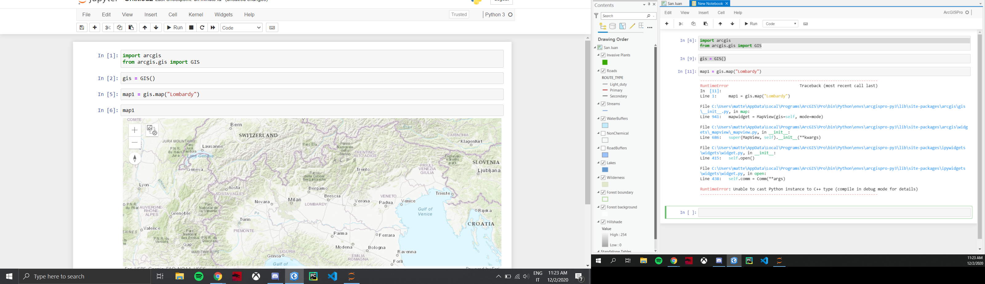 Problem with Jupyter Notebook inside ArcGIS Pro 2.... - Esri Community Problem with Jupyter Notebook inside ArcGIS Pro 2.... - Esri Community